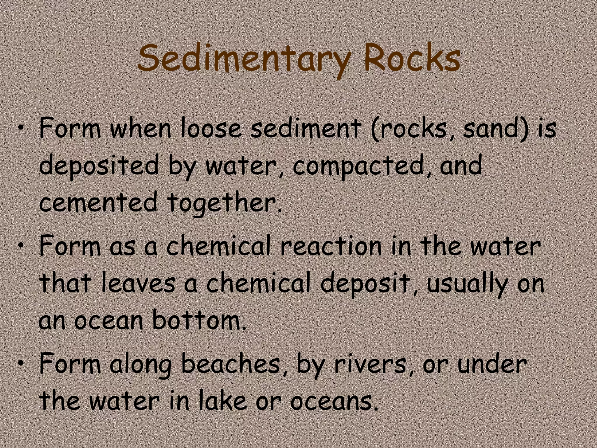 Types Of Rocks | PPT