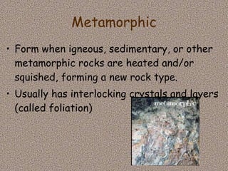 Types of rocks | PPT