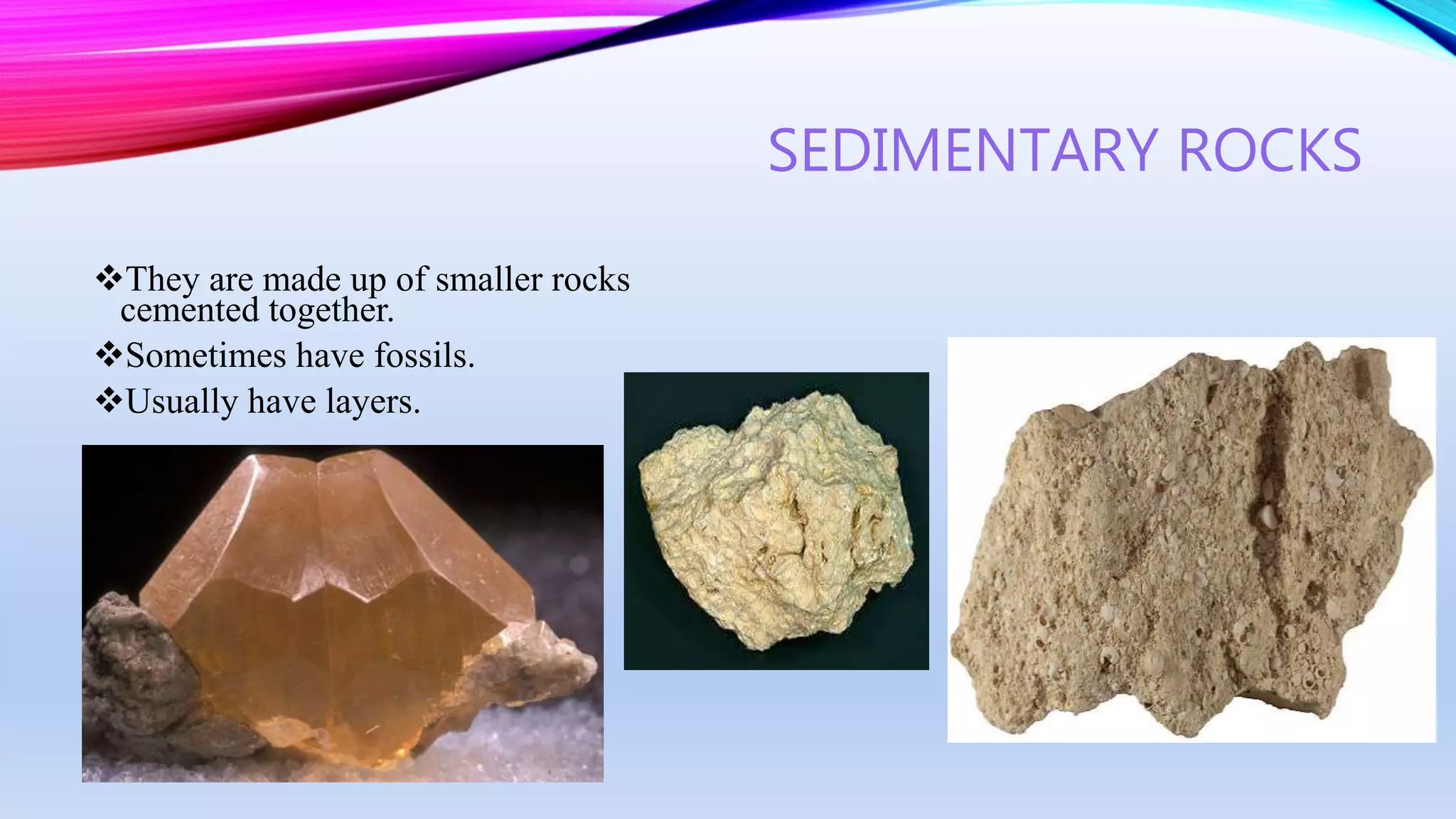 Types of rocks | PPTX | Geology | Science