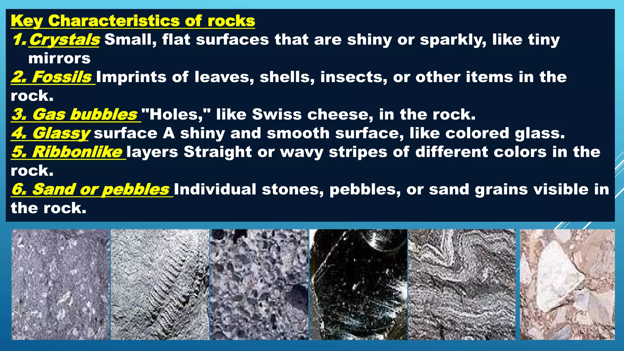Types of rocks.pptx | Geology | Science