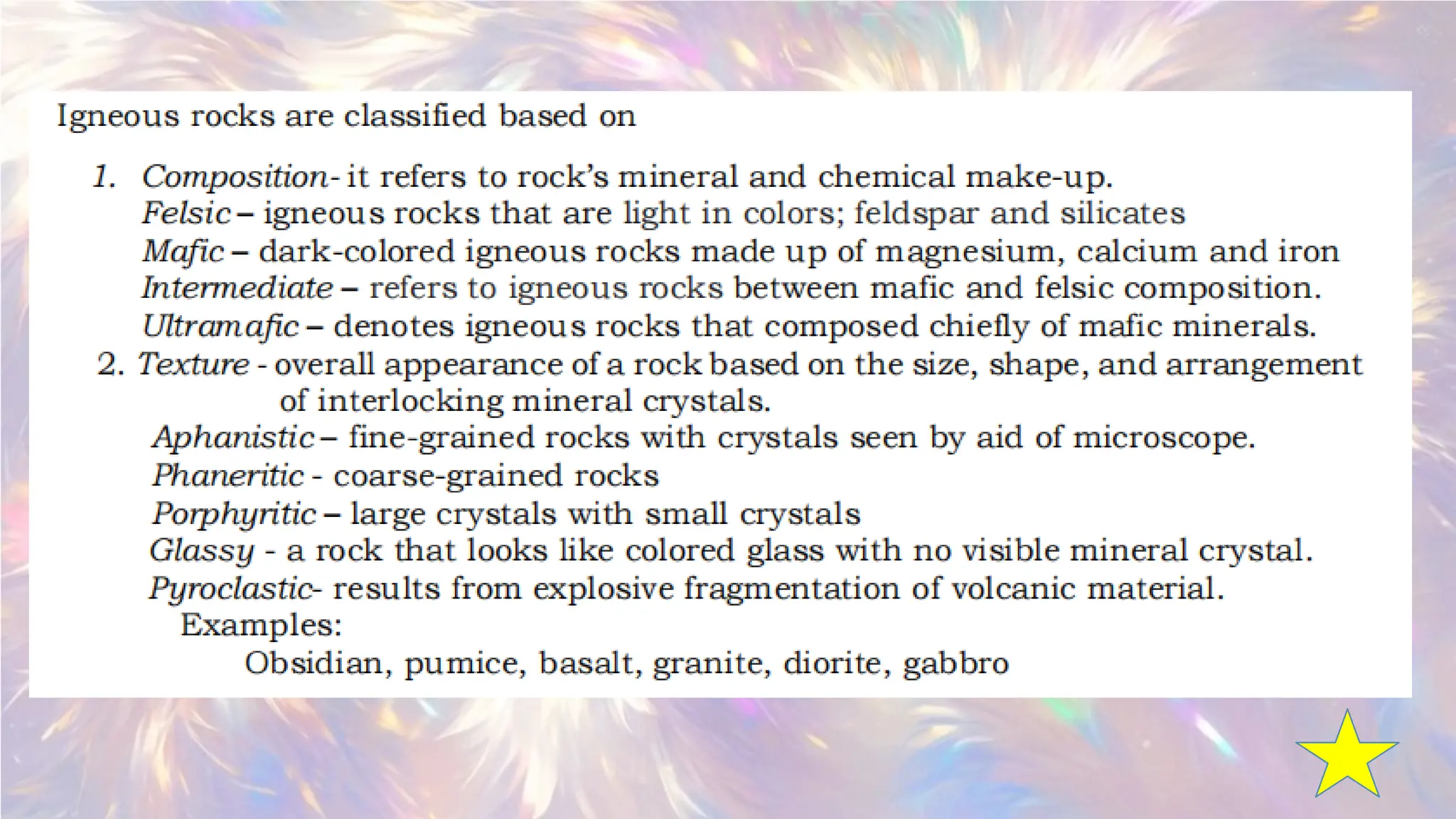 TYPES OF ROCKS lesson for my stem student.pptx
