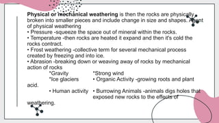 Types of Rocks and their Benefits to community.pptx