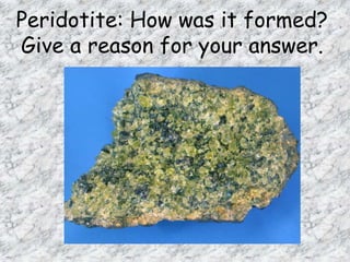 Types of rocks gr. 6 2018 | PPTX