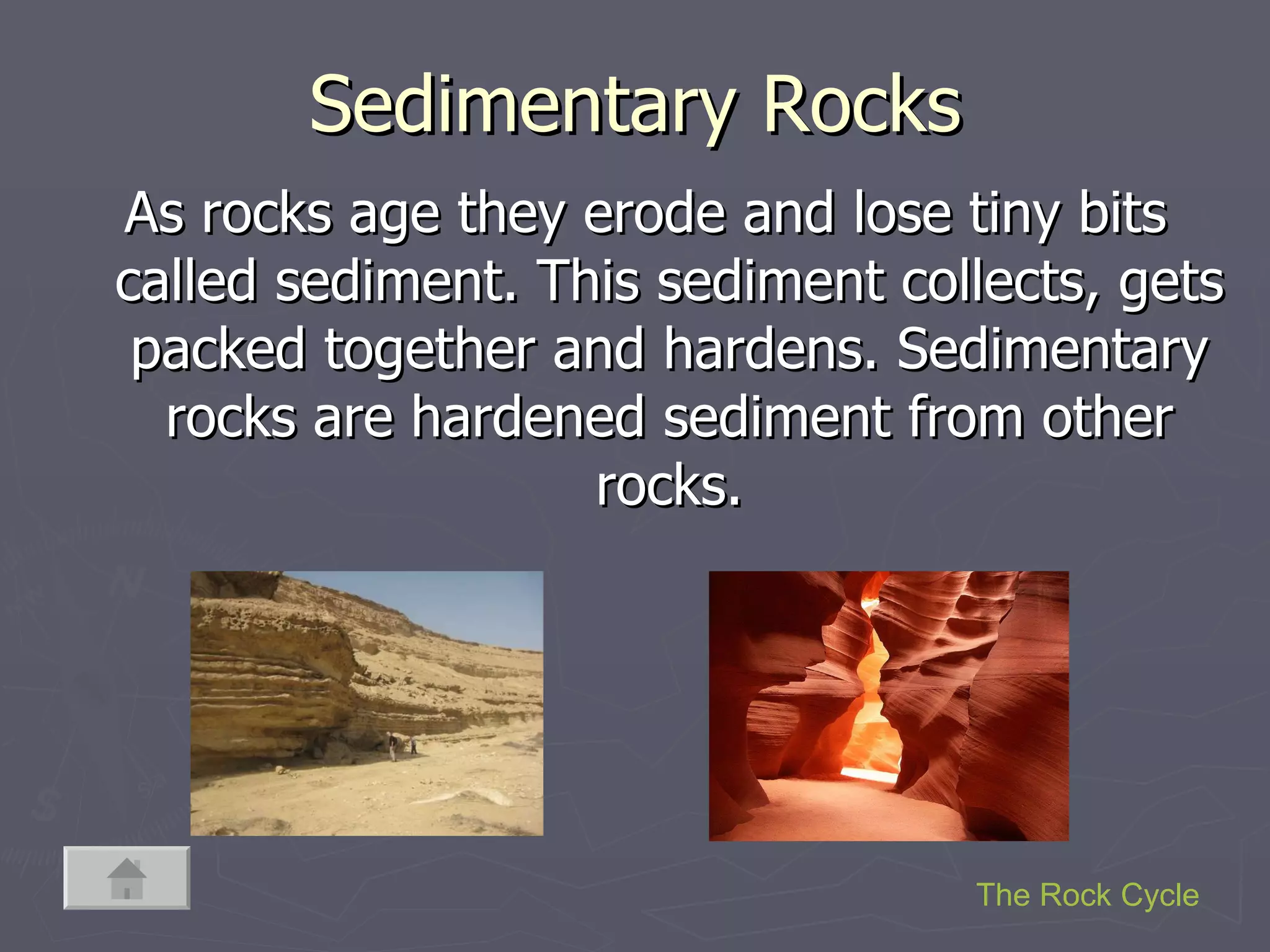 Rock Cycle storyboard | PPT