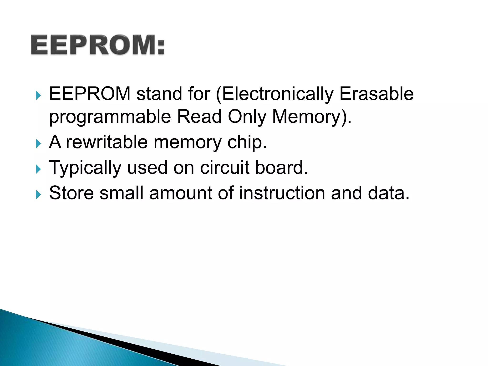 Types of rom | PPTX