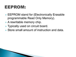Types of rom | PPTX