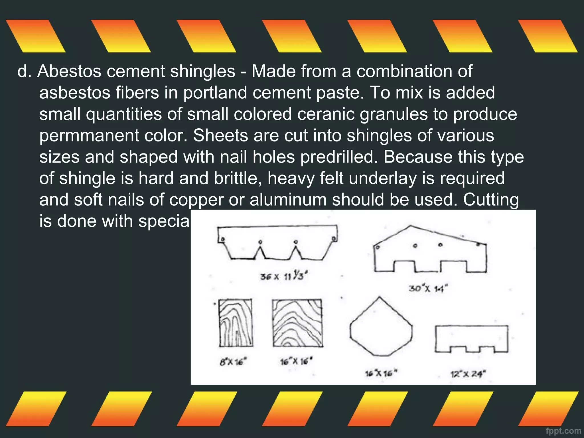 Types of Roofing and Roofing Materials | PPT
