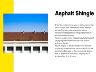 Types of Roofing | PPT