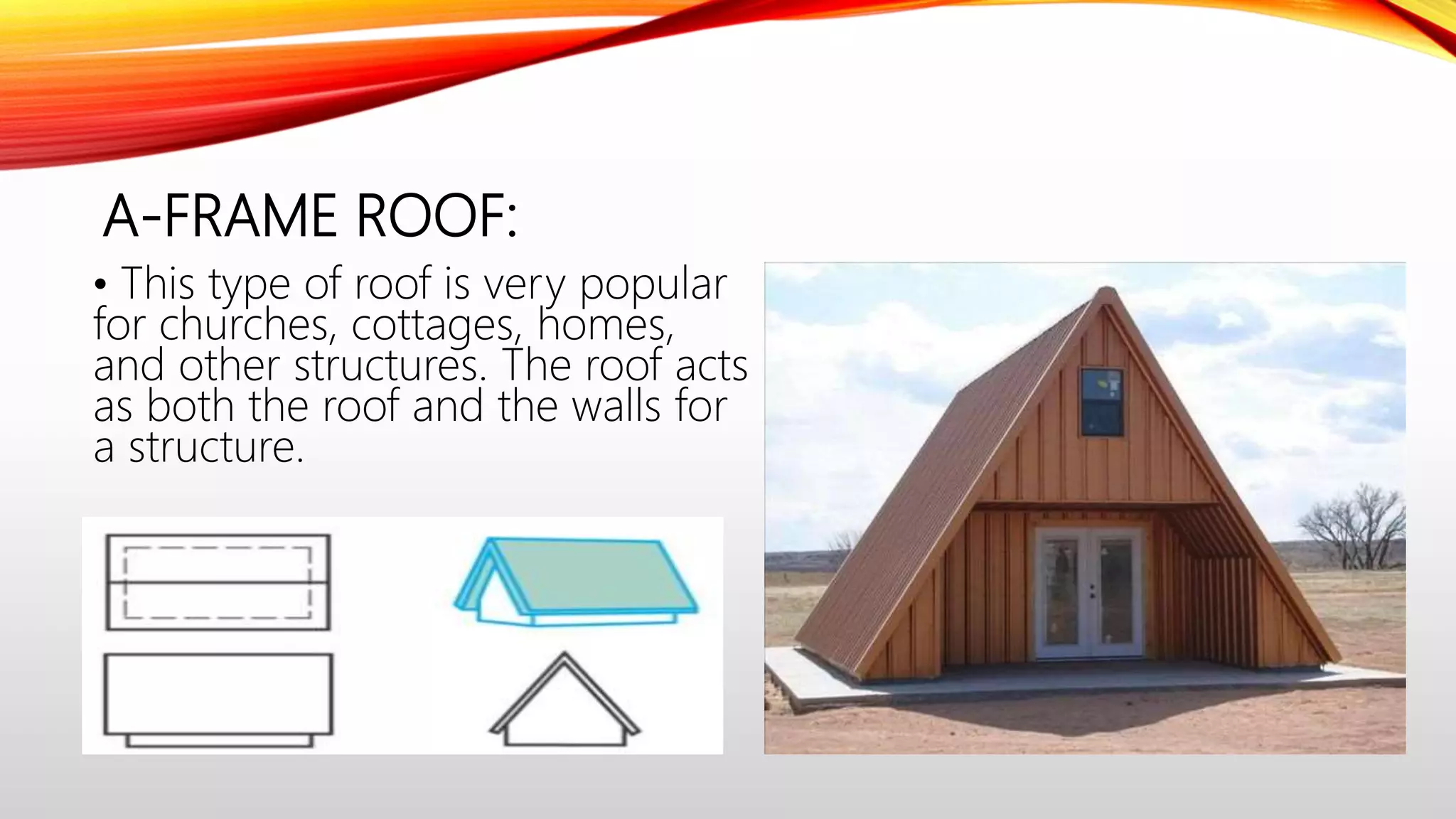 Types of roofs | PPTX