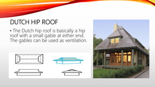 Types of roofs | PPTX