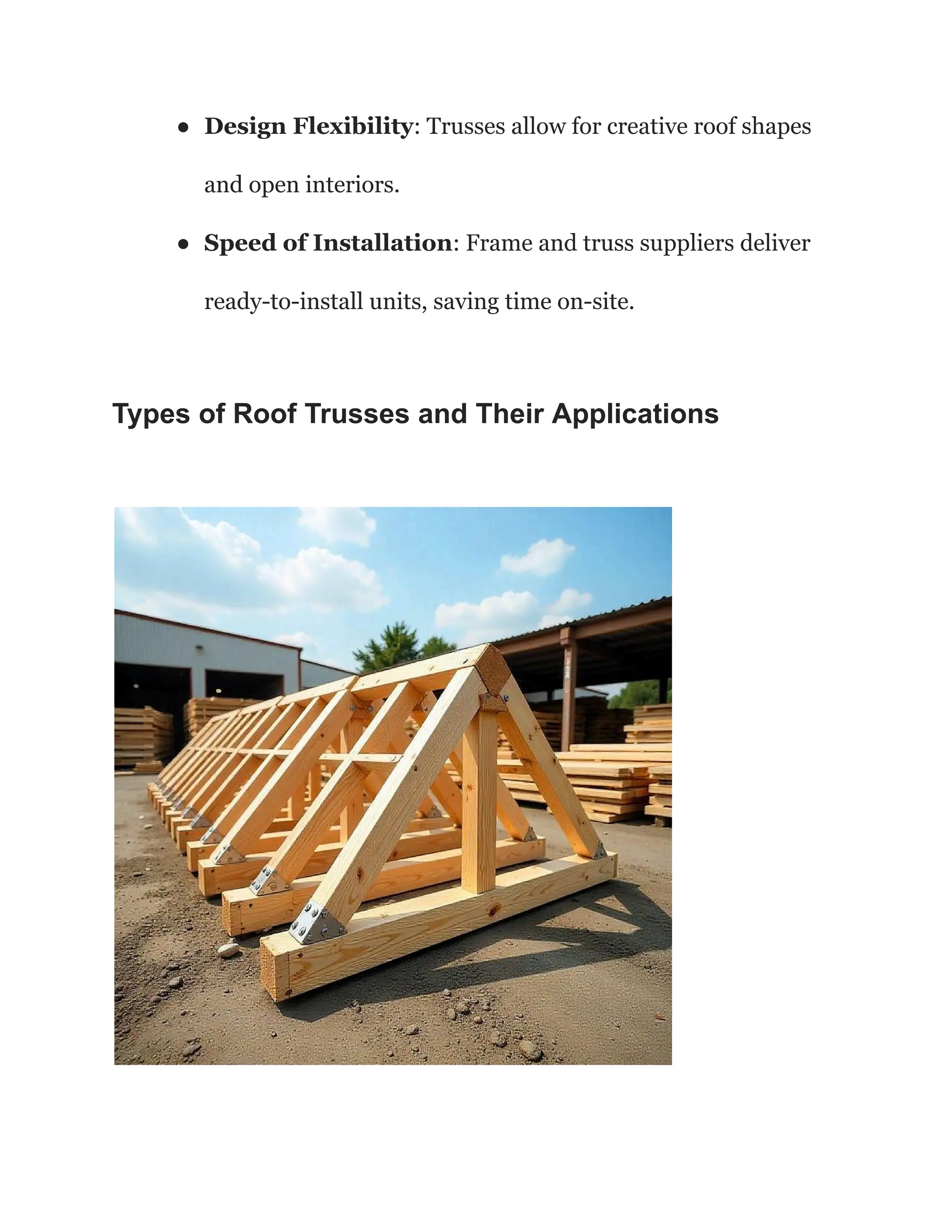 Roof Trusses Uncovered: Types, Benefits, and Timber Trends Shaping ...