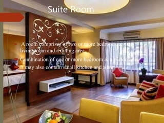 Types of room in hotel | PPTX