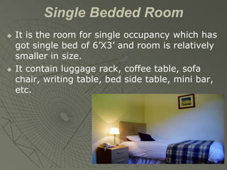 Types of room | PPTX | Hotels and Motels | Travel Type
