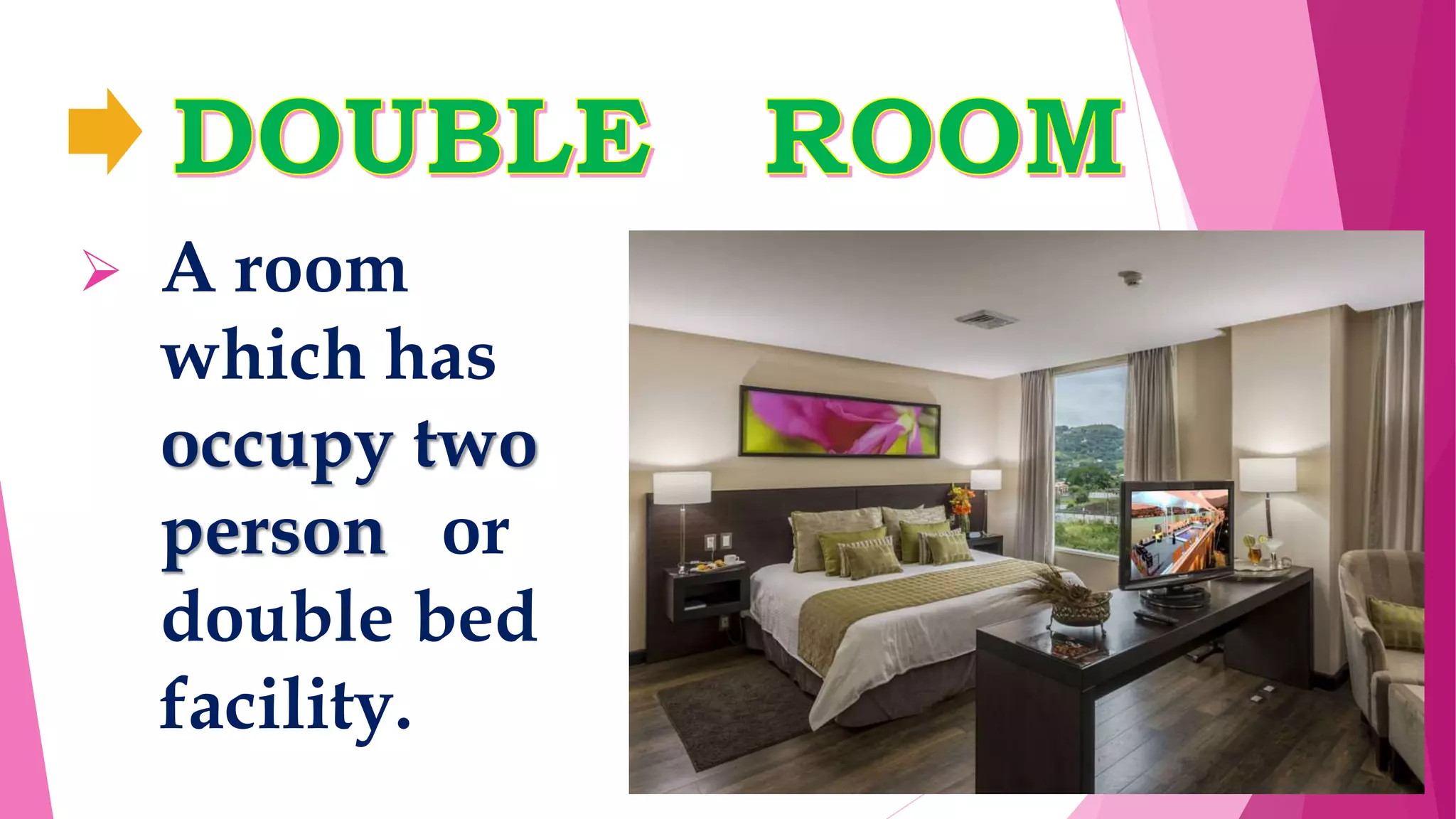 TYPES OF ROOM IN HOTEL INDUSTRY | PPTX