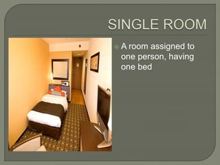 Types of room in hotels | PPTX