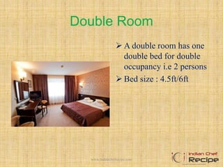 TYPES OF ROOMS IN HOTEL | PPTX