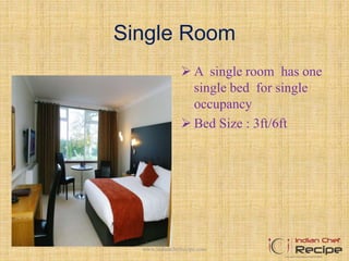 TYPES OF ROOMS IN HOTEL | PPTX