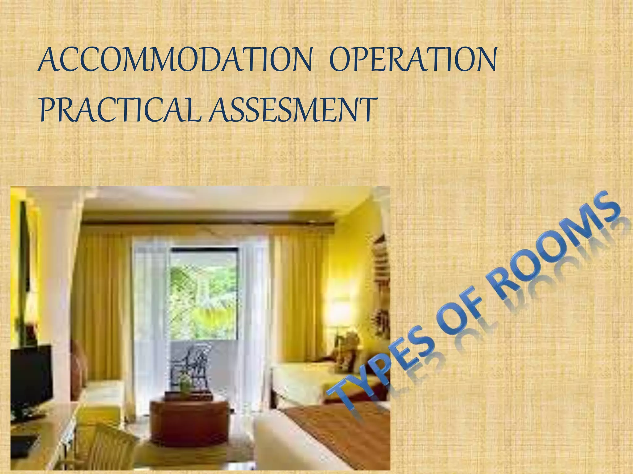 Types of rooms (visuals) | PPTX
