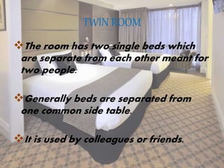Types of rooms (visuals) | PPTX