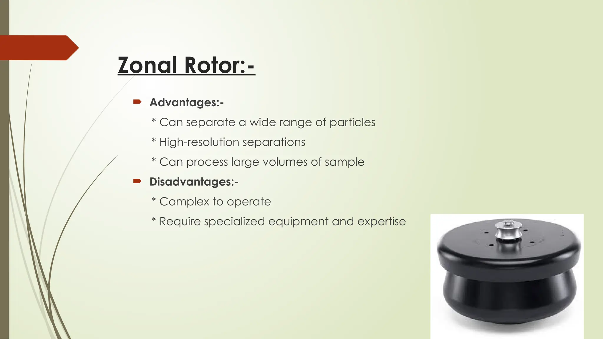 Types of rotors in centrifugation main three types | PPTX