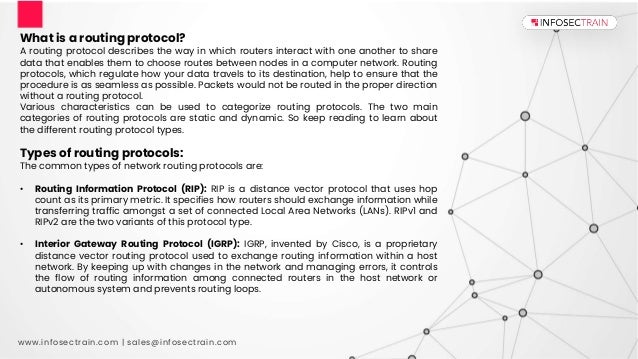 Types Of Routing Protocolspptx
