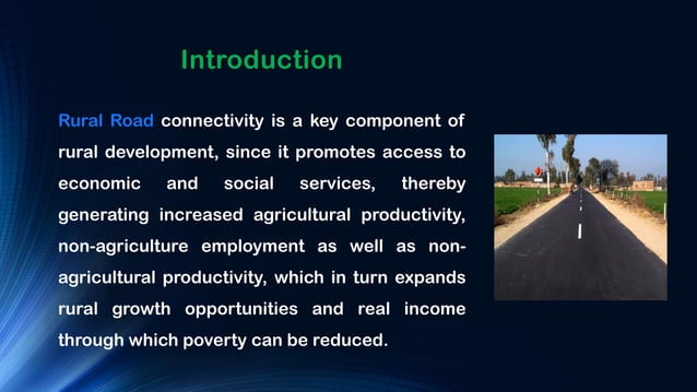Types of rural roads and network planning | PPT