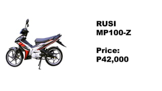 Types of Rusi Motors in the Philippines.pptx