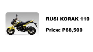 Types of Rusi Motors in the Philippines.pptx