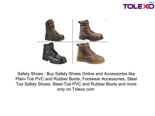 Types of safety shoes available | PPT