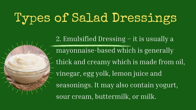 types of salad dressings.pptx