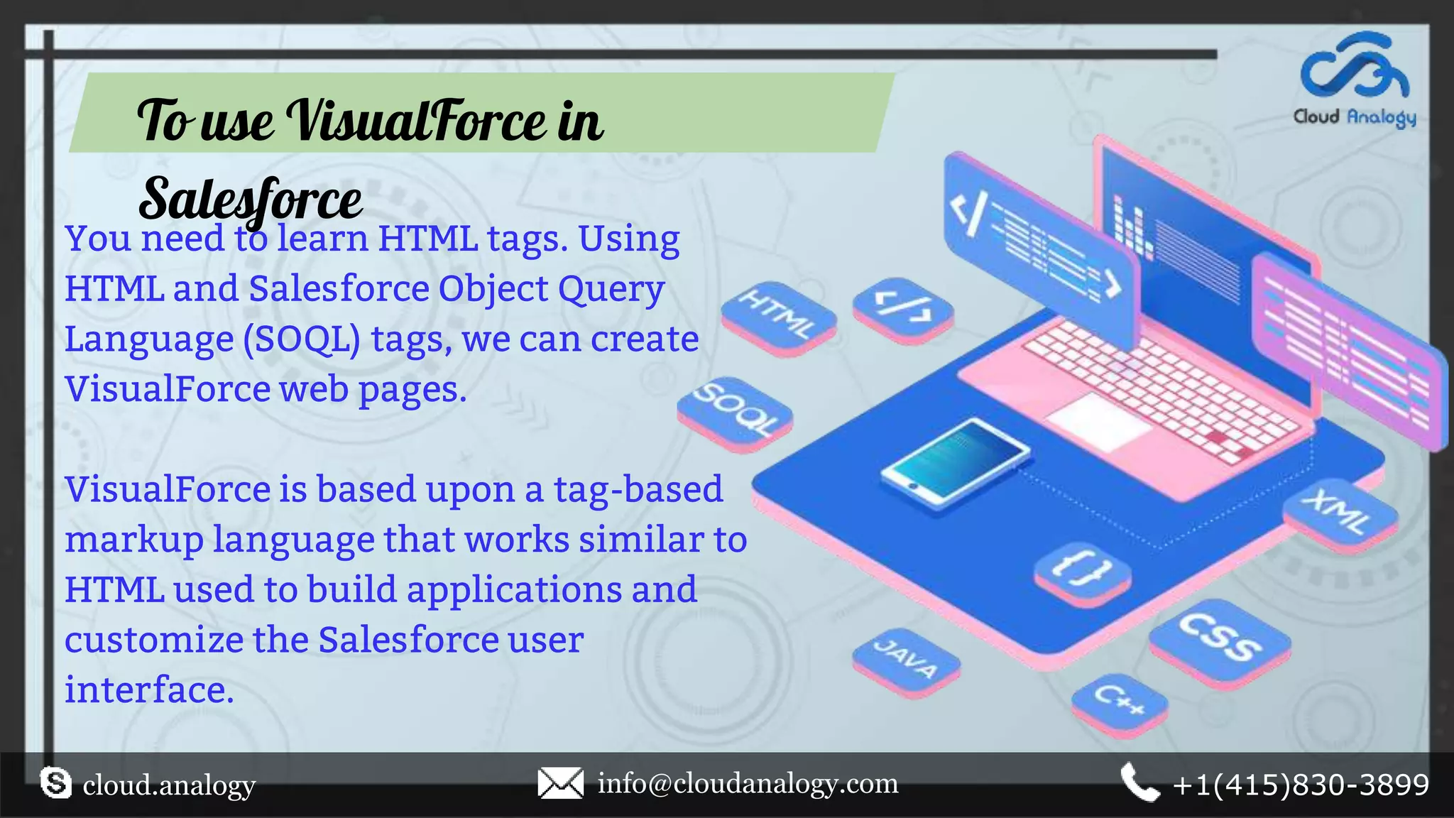 Types of salesforce visual force components | PPTX | Web Design and ...