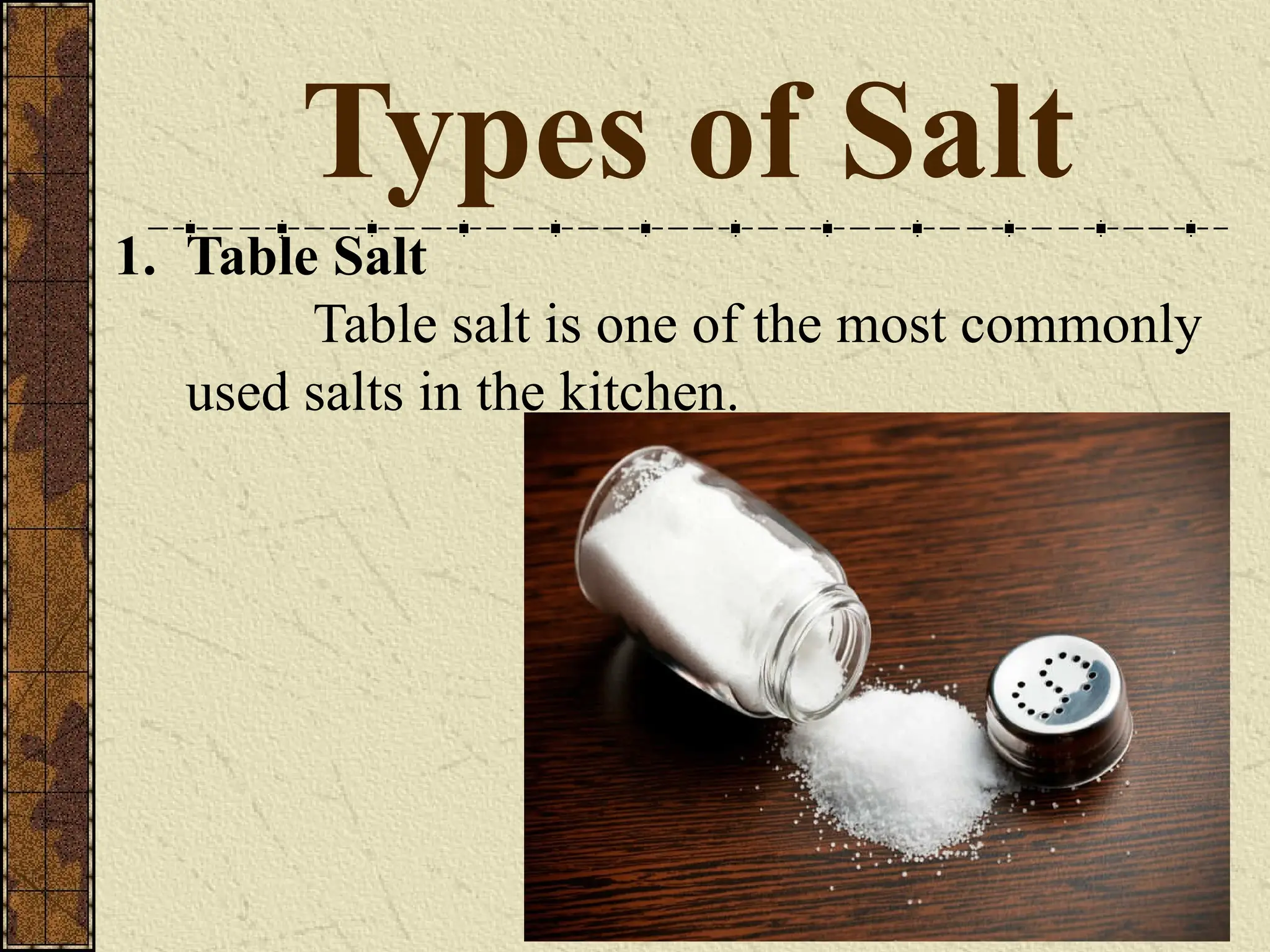 different types of salt for food processing.ppt