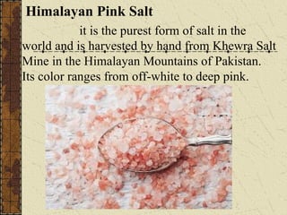 different types of salt for food processing.ppt