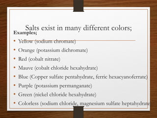 types of salt IN FOOD PROCESSING GRADE 122.ppt