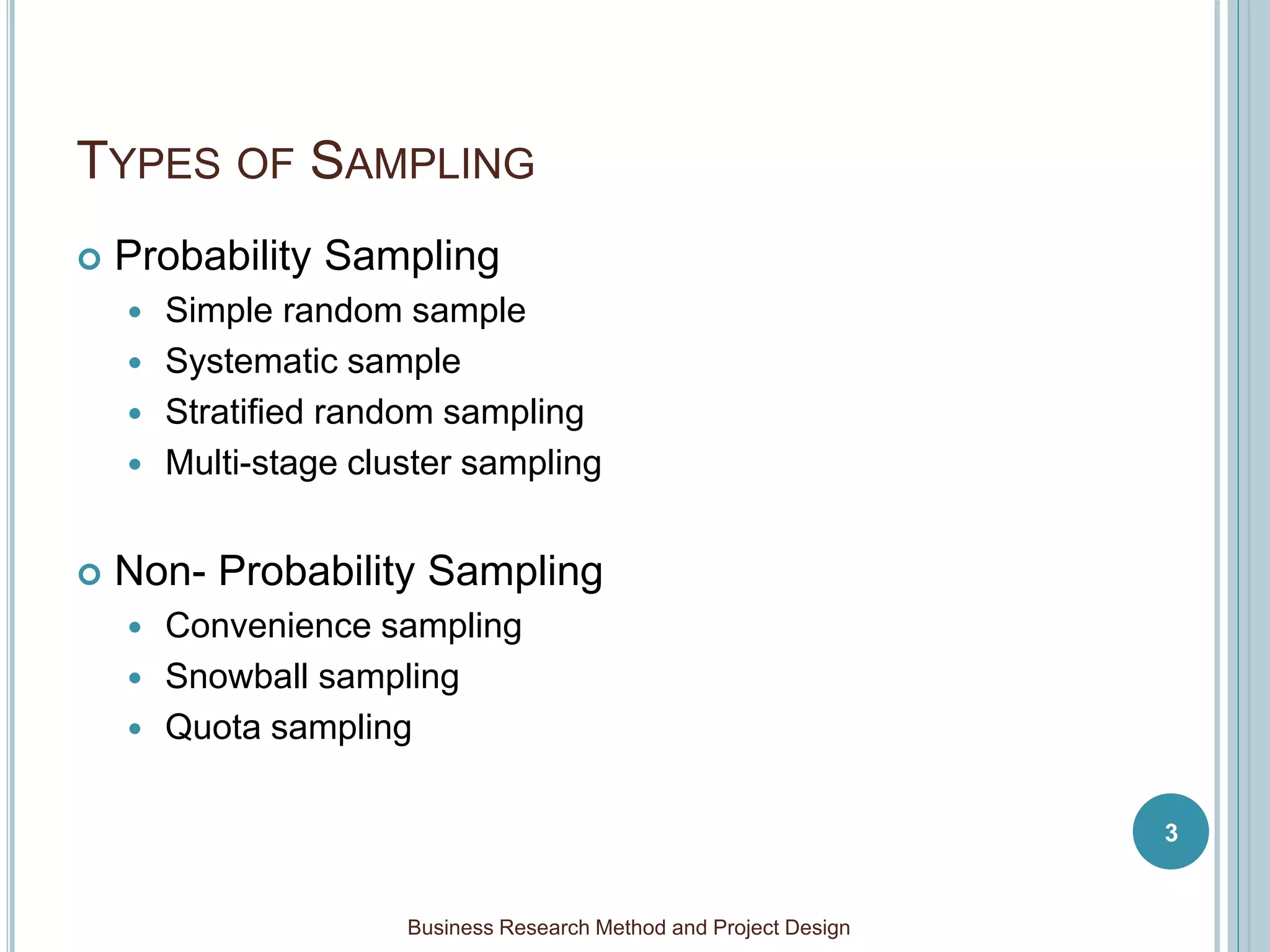 Types of sampling | PPTX