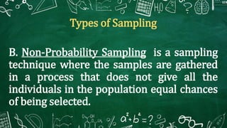 Math 7 - 4th Quarter: Types of Sampling | PPTX