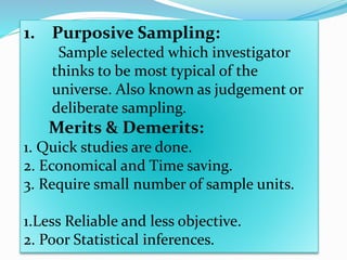 Types of sampling | PPTX