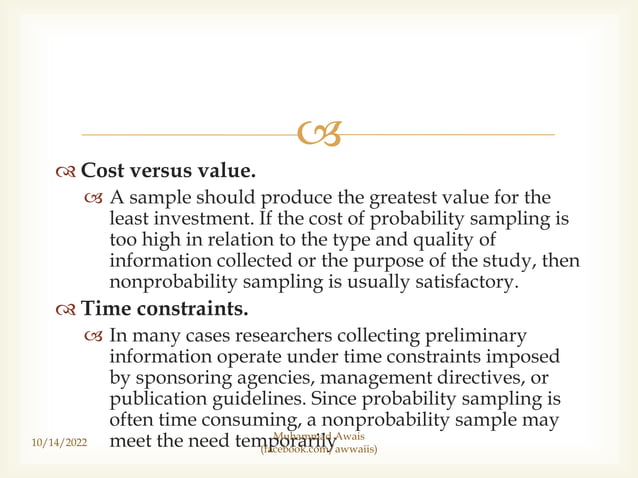 Types of Sampling and How to Choose Appropriate Technique - Mass Media ...