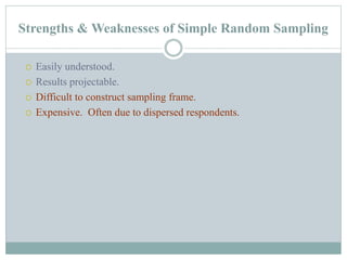 Types of sampling designs | PPTX