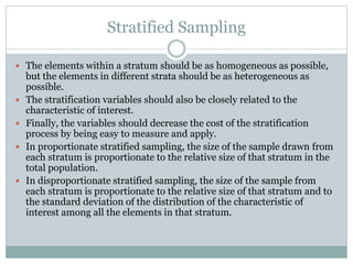 Types of sampling designs | PPTX