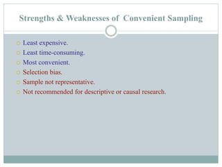 Types of sampling designs | PPTX