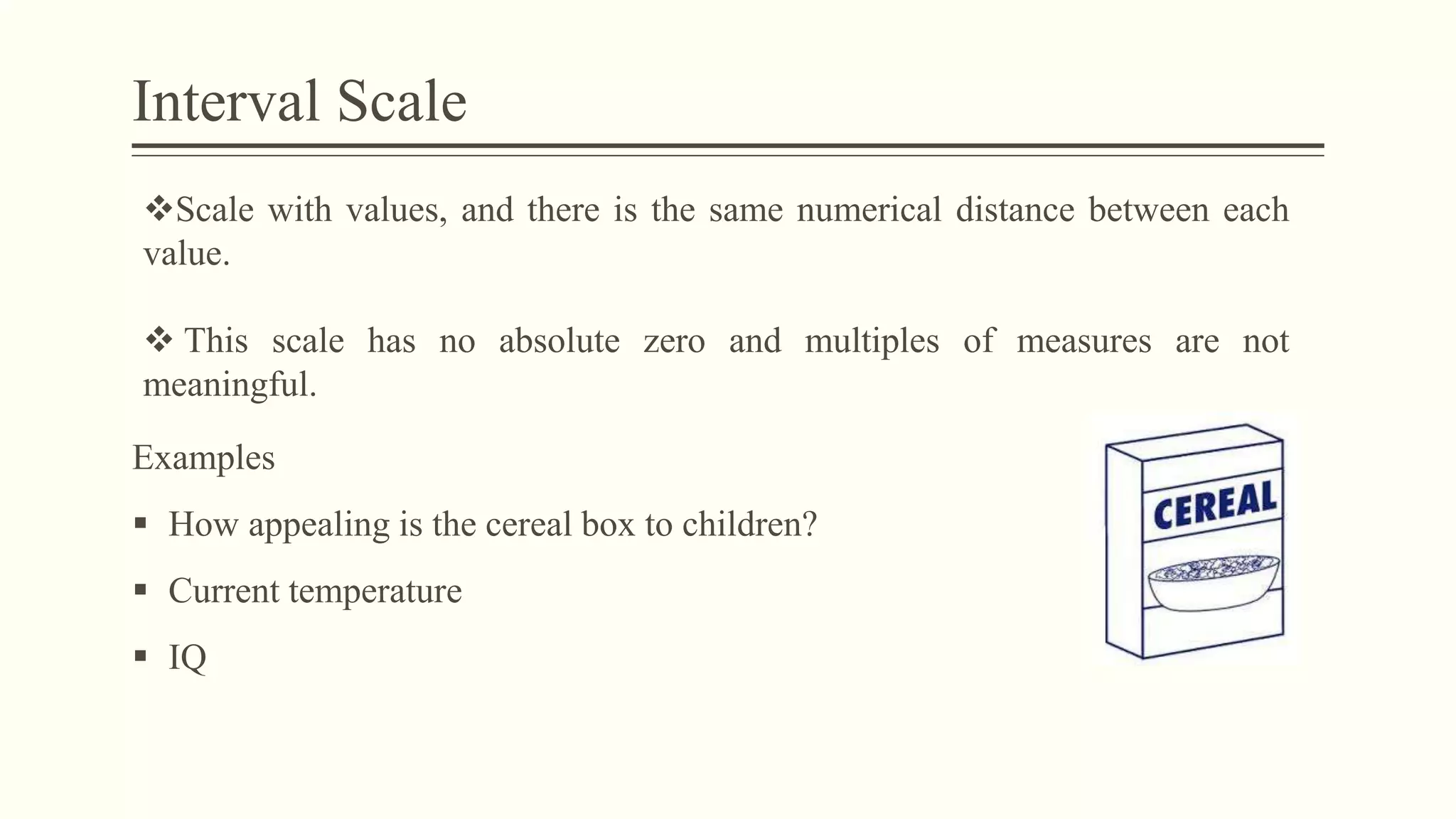 Types of scales | PPTX