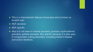 Scaly signs in dermatology. Article discussion | PPTX