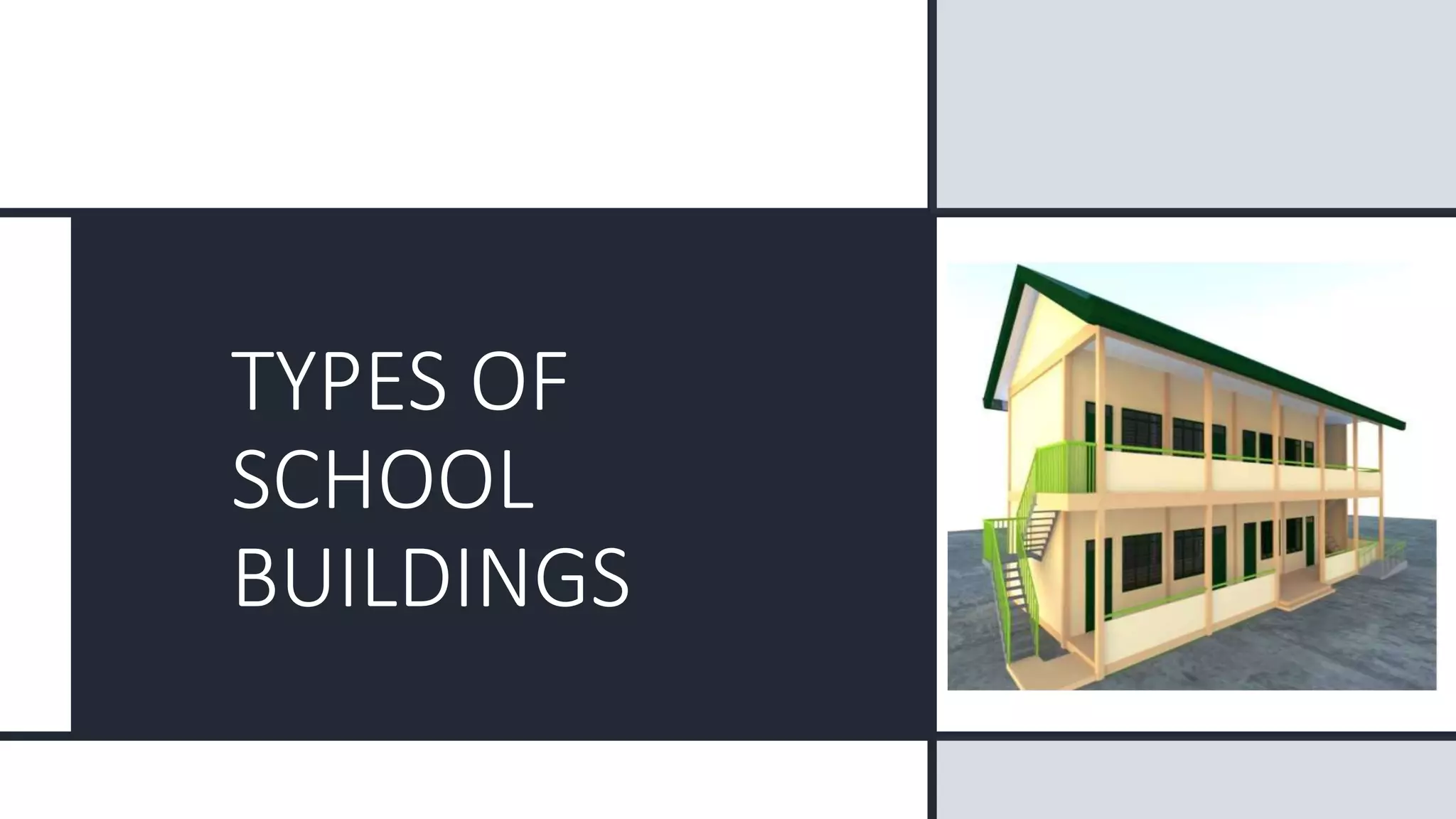 Types of school building | PPTX