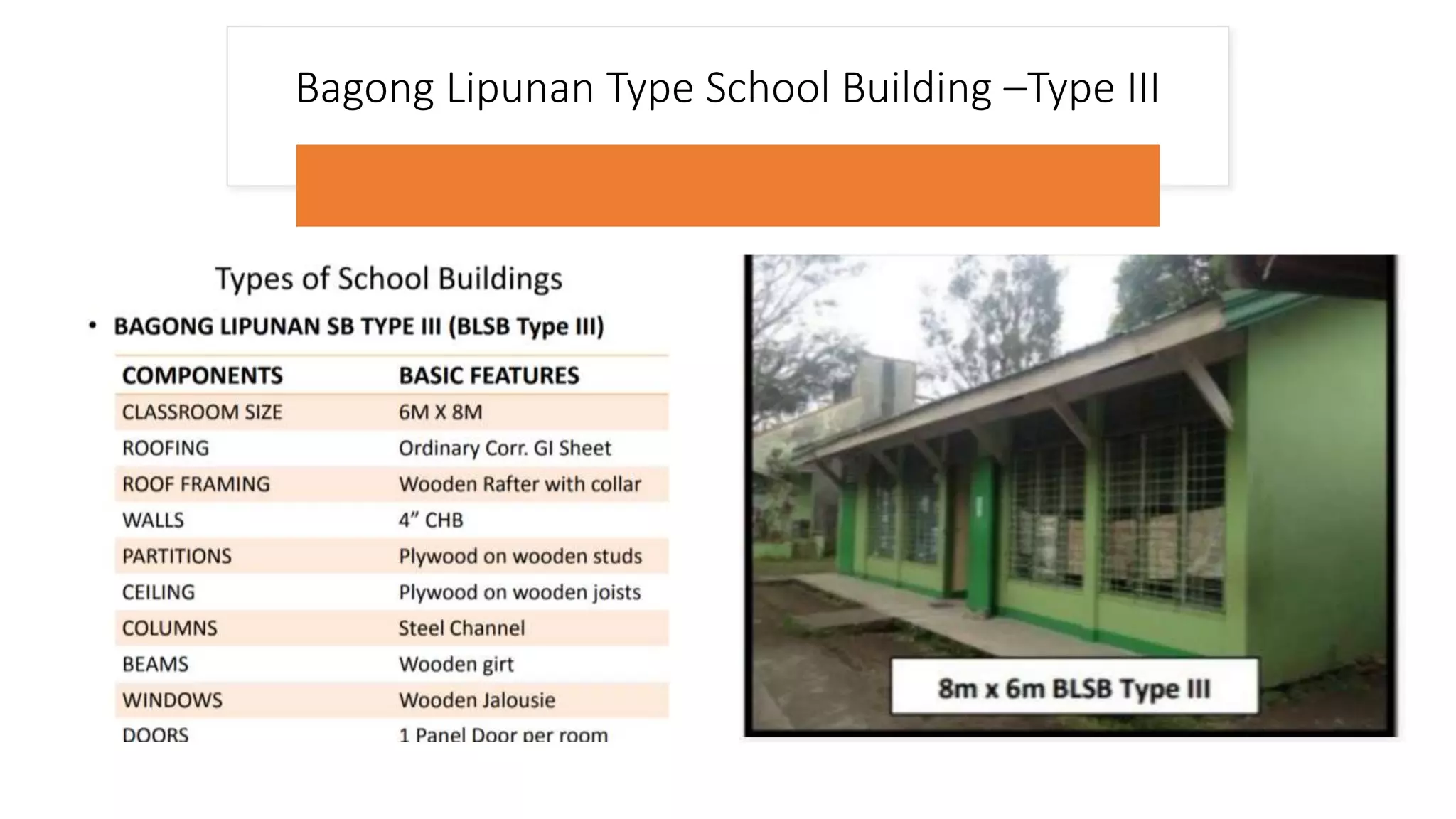 Types of school building | PPTX