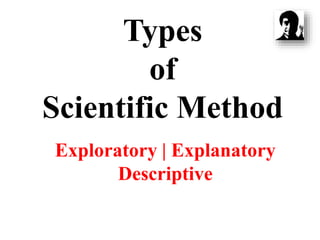 Types of Scientific Method | PPTX