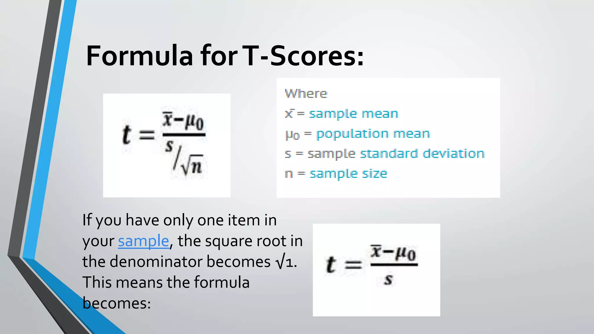 Types of Scores & Types of Standard Scores | PPTX