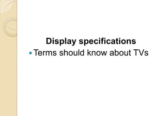 Types of screens | PPT