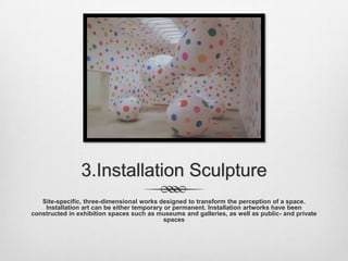 Types of sculpture | PPTX