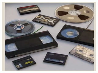 Types of secondary storage devices ppt | PPTX